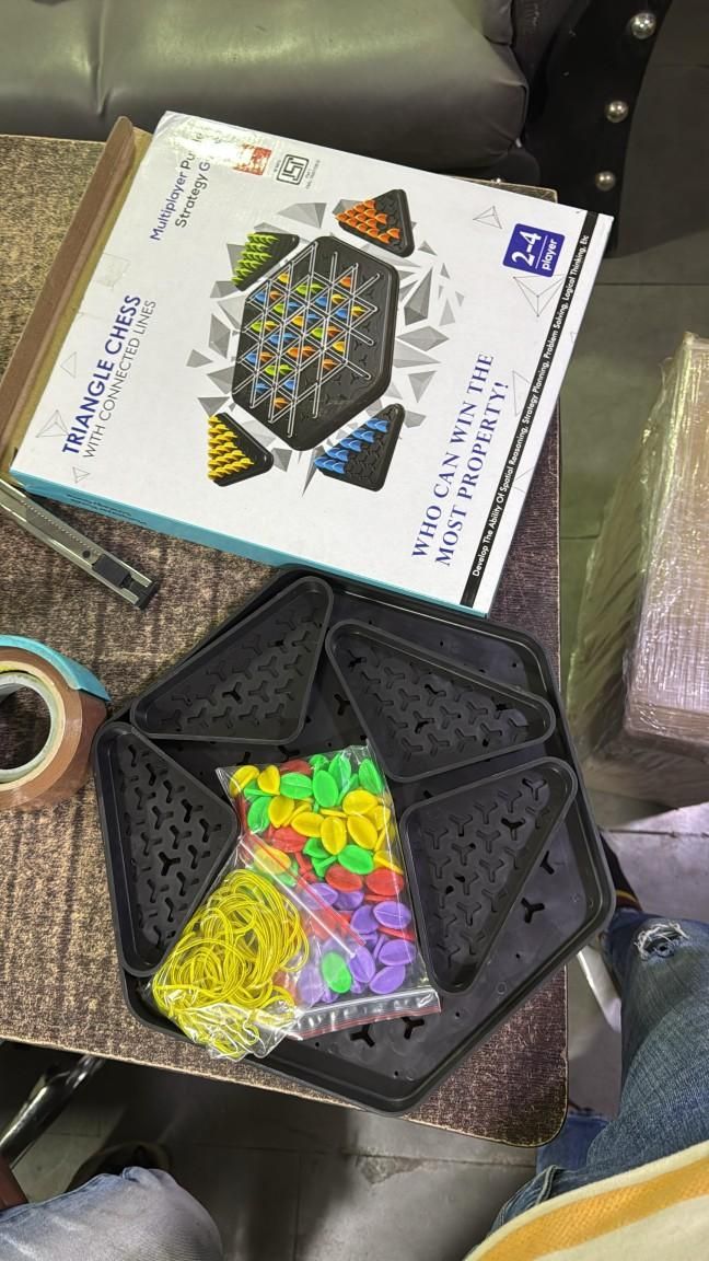 Chain Triangle Chess Game - Revolutionary Strategy Board Game – Ghar-pe ...